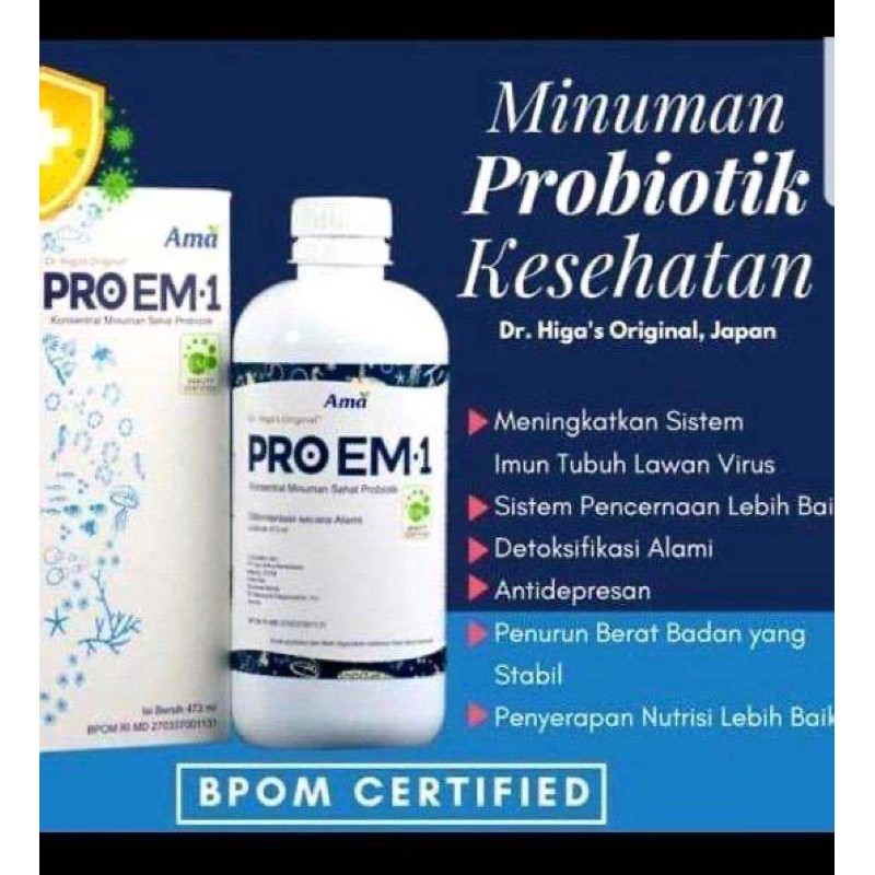 Pro EM-1 Liquid Probiotic Supplement — Fukuda Seed Store, 08/12/2022