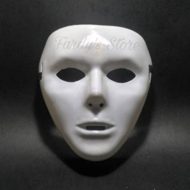 Topeng Jabbawockeez Putih Polos lukis Hip Hop Dancer | Shopee Indonesia