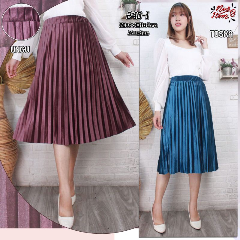Jual Rok brudru pendek 7/8 | rok prisket | rok prisket pendek | Shopee ...