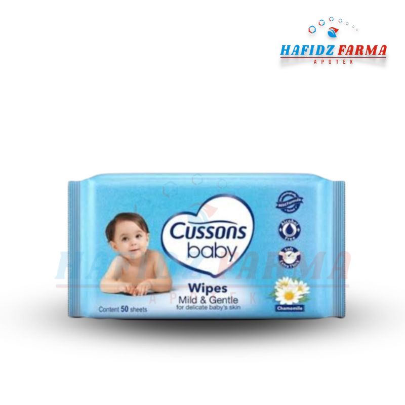 Jual Cussons Baby Wipes Baby Mild Gentle / Tissue Basah Bayi | Shopee ...
