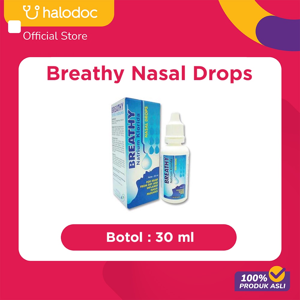 Jual Breathy Nasal Drops 30 ml | Shopee Indonesia