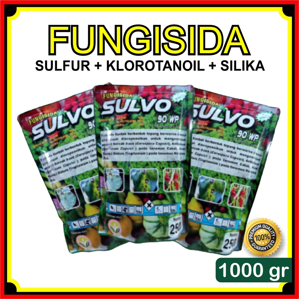 Jual FUNGISIDA SULVO 90WP 1000 Gram - Fungisida Kontak / Fungisida ...