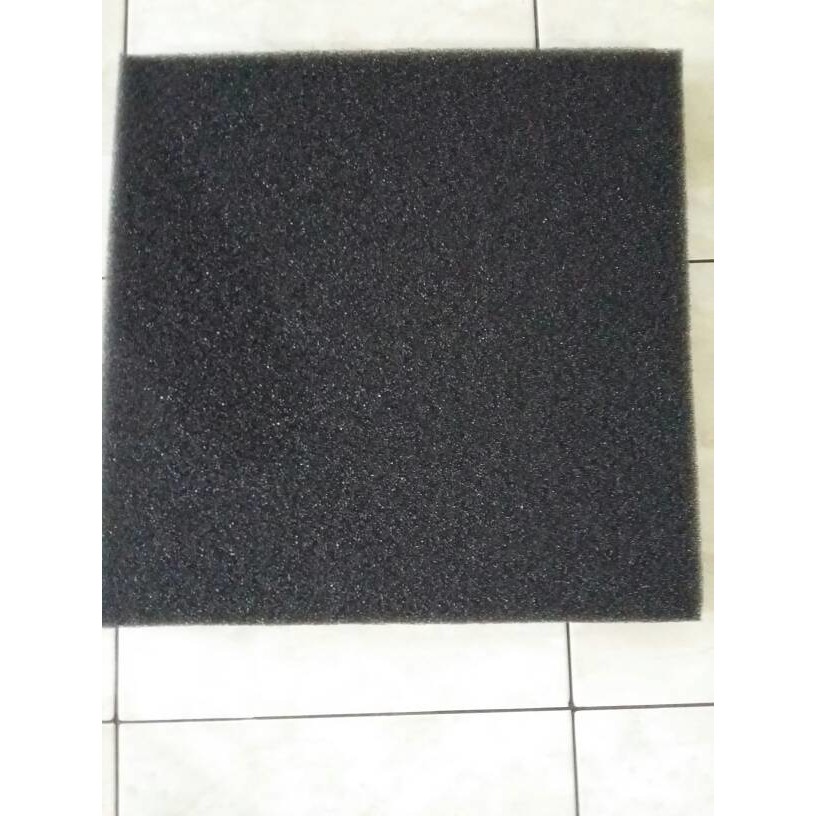 Busa hitam biofil 100 x 50 x 5cm/ foam biofil hitam 100 x 50 x 5 cm ...