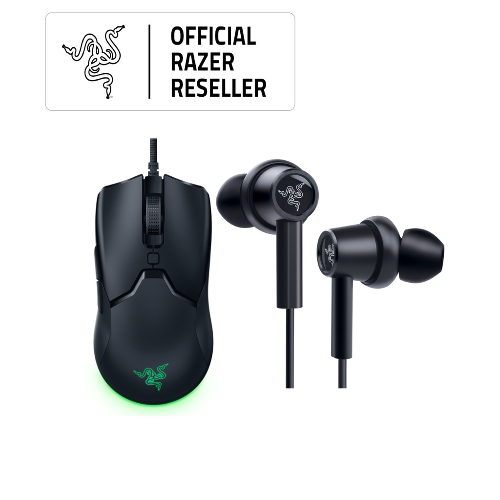 Jual Razer Viper Mini + Razer Hammerhead Duo Console Black Bundle ...
