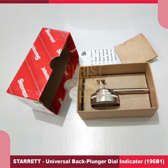 Jual Starrett - Universal Back-Plunger Dial Indicator (Cat. No. 196B1 ...
