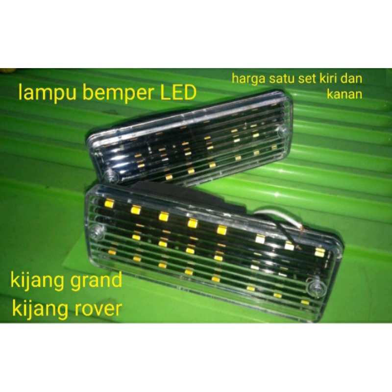 Jual lampu bemper lampu LED foglam lampu sen bemper LED kijang grand ...