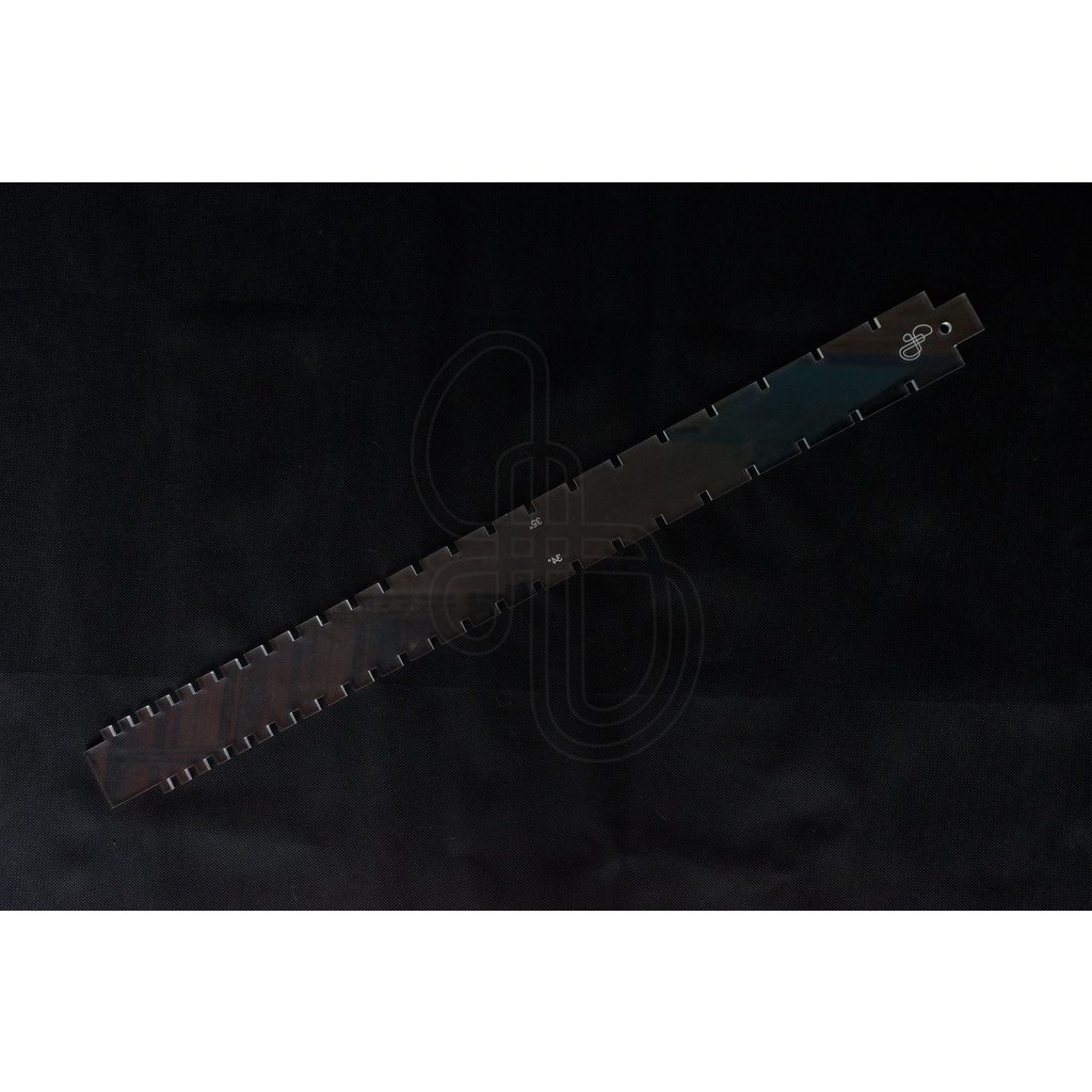 Jual Akrilik Notched Edge Straight Ruler Bass Skala 34", 35", dan Skala ...