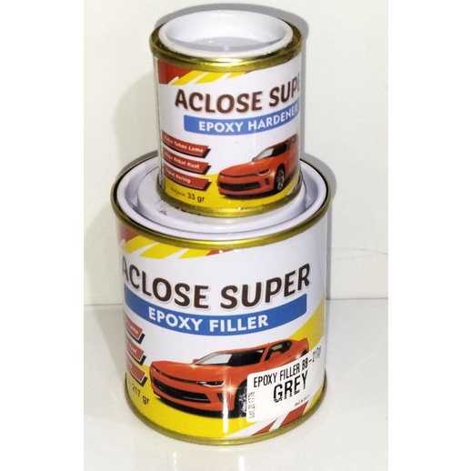 Jual Epoxy Filler Cat Dasar 2 Komponen Base + Hardener | Shopee Indonesia