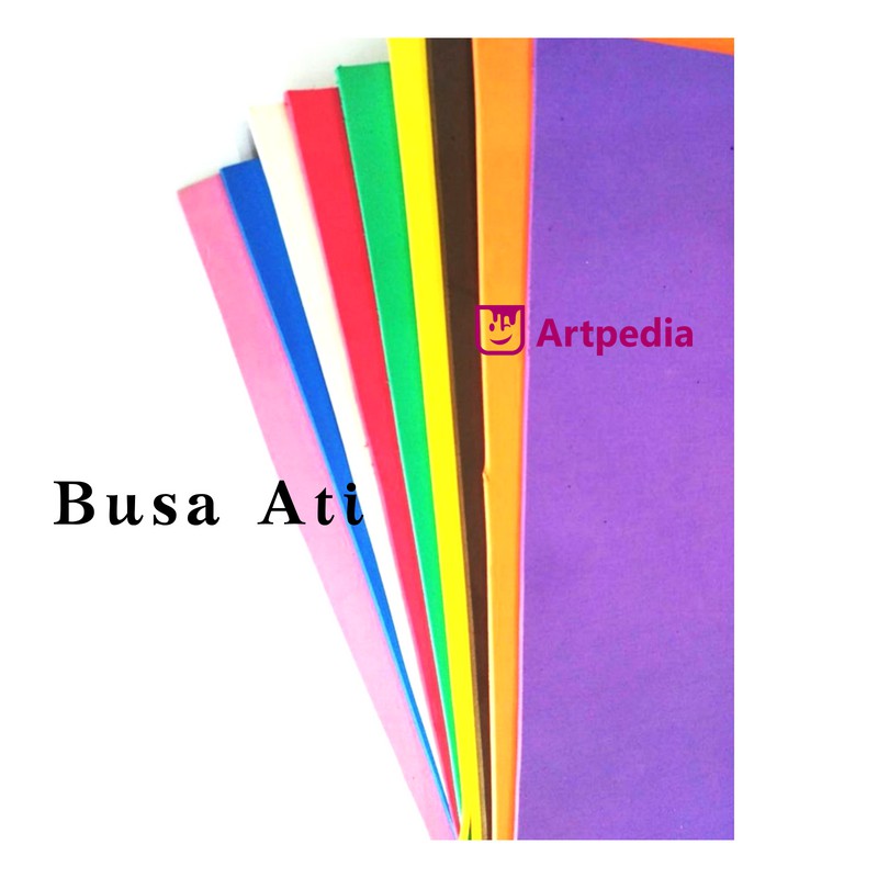 Busa Ati 4mm Warna Ukuran A2 / Busa Ati / Spons Eva / Eva Spon / Foam ...