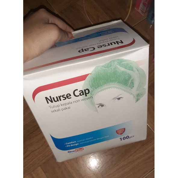 Jual NURSE CAP ONEMED 100pcs | Shopee Indonesia