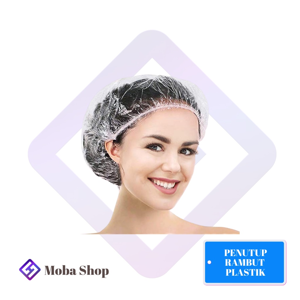 Jual PENUTUP RAMBUT KEPALA PLASTIK MANDI PELINDUNG CAT RAMBUT | Shopee ...
