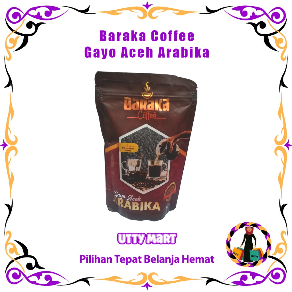Jual Kopi Arabika Gayo Aceh Special Bubuk - Baraka Coffee | Shopee Indonesia