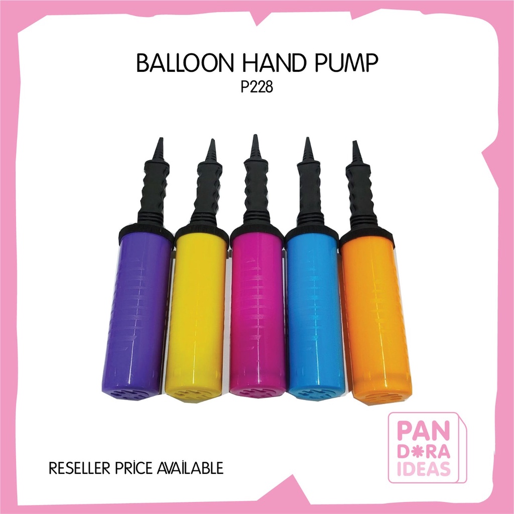 Jual Pompa Balon Tangan Warna Warni | Shopee Indonesia