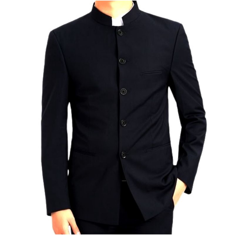 Jual Jas Mandarin hitam terbaru | Shopee Indonesia