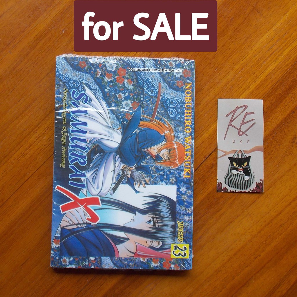 Jual komik SAMURAI X world of shinobi flash of wind cabutan | Shopee Indonesia