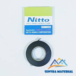 Jual ISOLASI NITTO/ISOLASI LISTRIK NITTO/PVC INSULATION TAPE | Shopee ...