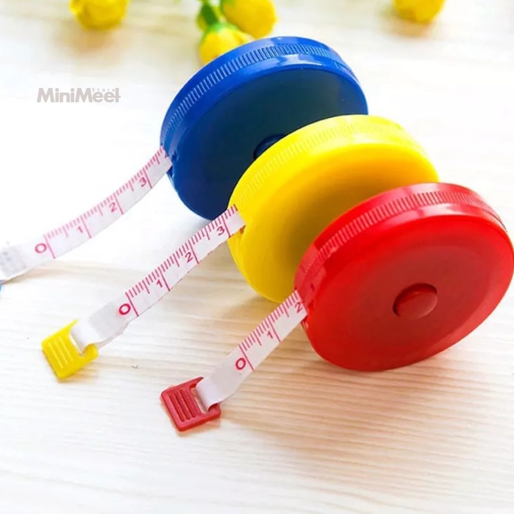 Jual METERAN GULUNG BAJU METERAN JAHIT 150CM METERAN MINI METERAN ROLL ...