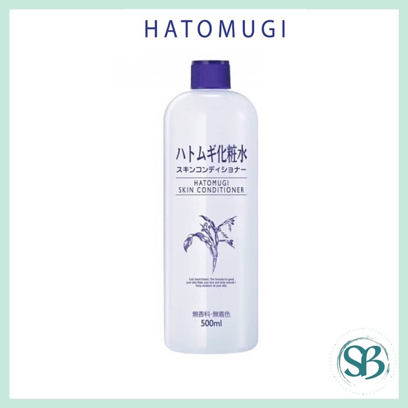 Jual HATOMUGI Skin Conditioner Toner Japan Full Size | Shopee Indonesia