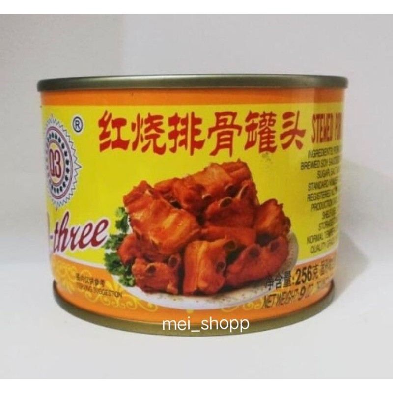 Jual EXP 12-2023 Q3 STEWED PORK CHOPS 256GRAM KALENG KECIL PAIKUT IGA ...