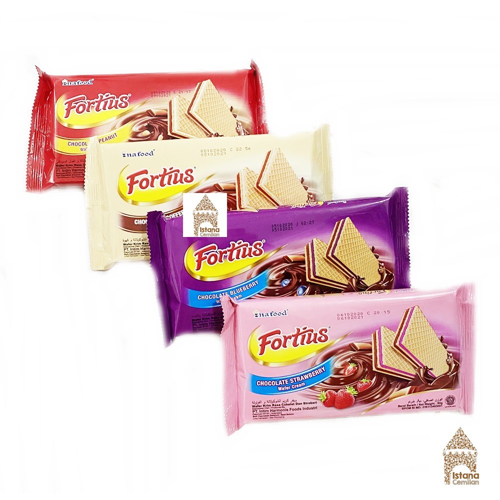 Jual FORTIUS Wafer Cream 80 Gram | Shopee Indonesia