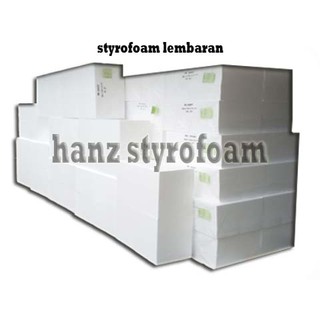 Jual Styrofoam lembaran ukuran 30 x 40 tebal 1 cm untuk packing dan ...