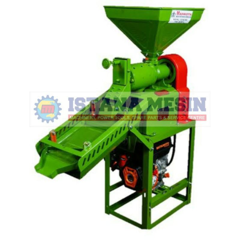 MESIN GILING PADI MAHKOTA GILINGAN PADI PORTABLE KD 580S COMPLETE MESIN ...