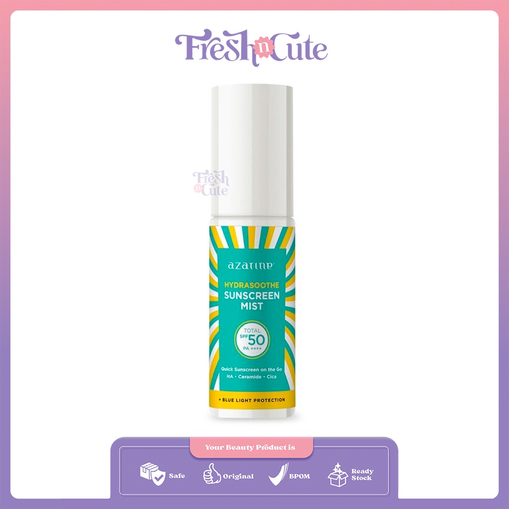 Jual AZARINE - Hydrasoothe Sunscreen Mist SPF 50 PA++++ | Shopee Indonesia