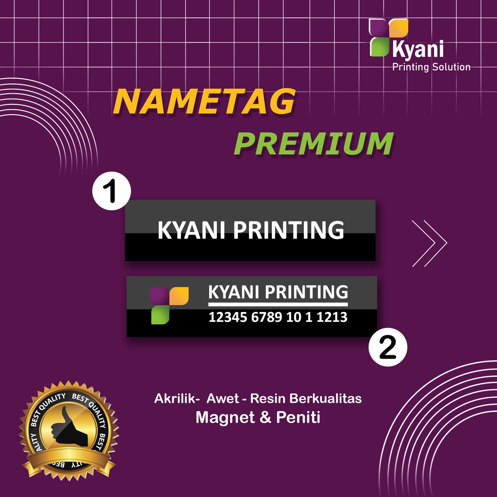 Jual Name Tag | Shopee Indonesia