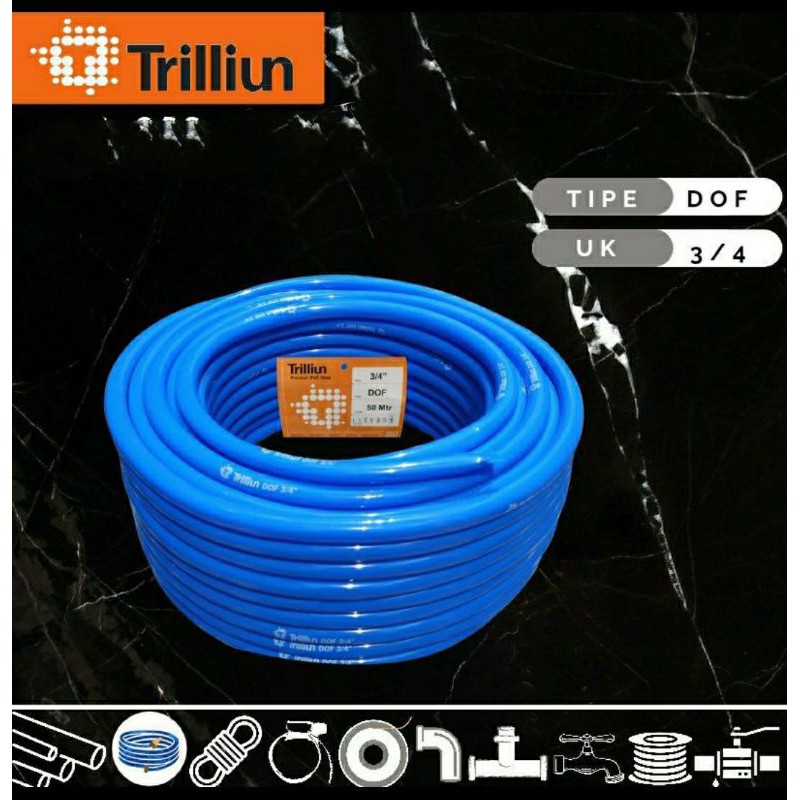 Jual Selang Air Trilliun DOF 3/4" Harga ecer Murah | Shopee Indonesia