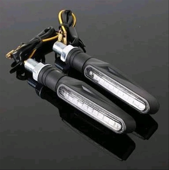 Jual LAMPU SEN LED RUNING 2 WARNA 2PCS Indonesia|Shopee Indonesia