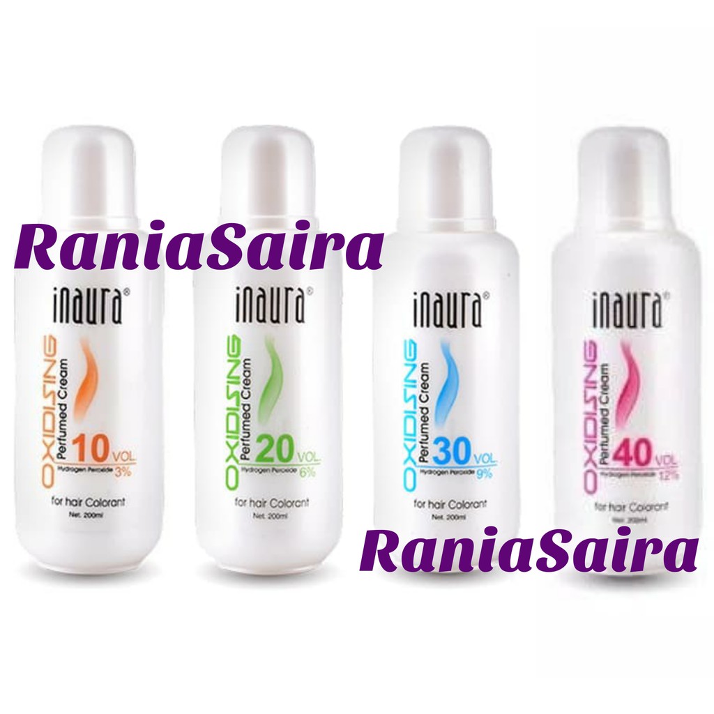 Jual INAURA Oxidising Perfumed Cream 200ml Oxydant / Peroxide ...