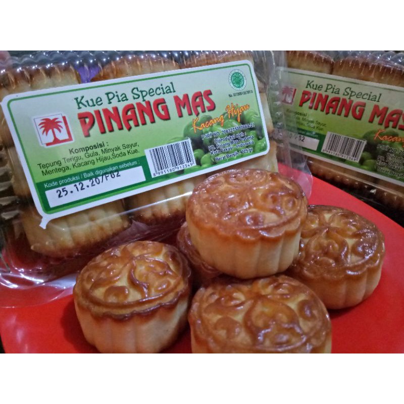 Jual Kue Pia Spesial Isi Kacang Hijau (1 Pac = 9 Pcs) | Shopee Indonesia
