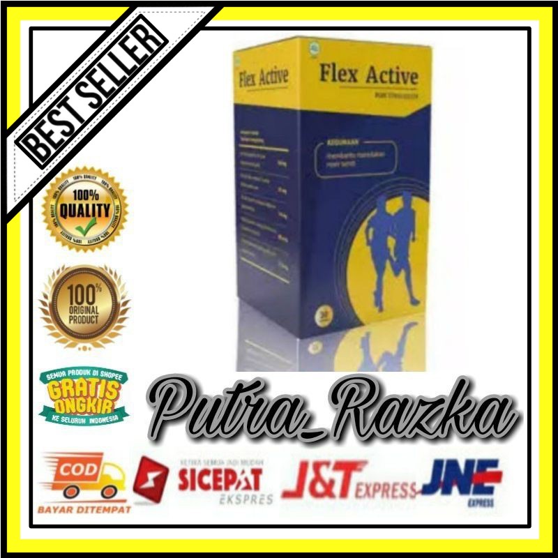 Jual FlexActive Asli Original Flex Active Obat Nyeri Sendi/tulang ...
