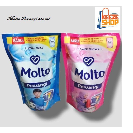 Molto Pewangi 820 ml pink dan biru | Shopee Indonesia Molto Pewangi 820 ml pink dan biru | Shopee Indonesia
