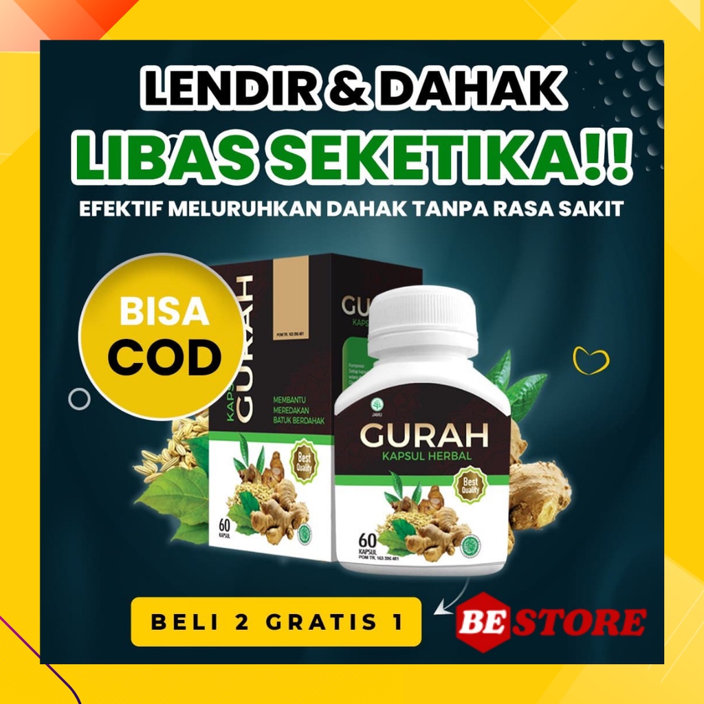 Jual Kapsul Herbal Gurah Keluarkan Dahak Lendir di Saluran Pernafasan ...
