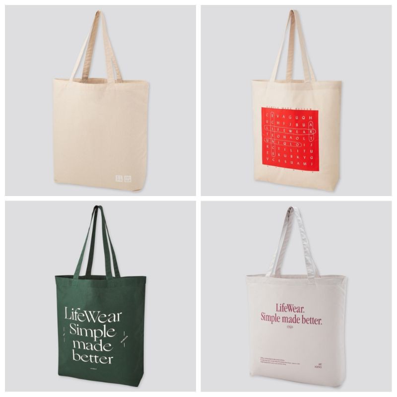 Jual TAS BELANJA UNIQLO ECO BAG TOTEBAG | Shopee Indonesia
