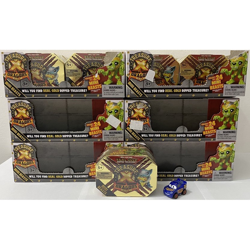 Jual TREASURE X DRAGONS GOLD MINI BEASTS S2 ORIGINAL | Shopee Indonesia