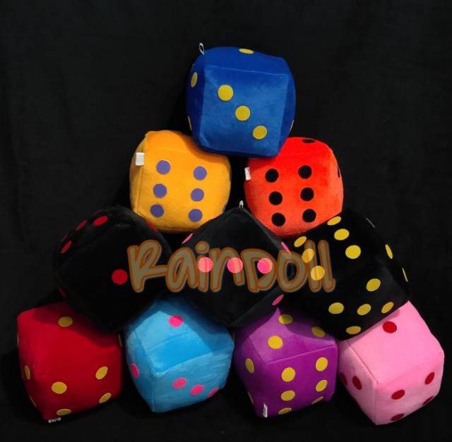 Jual Boneka Dadu 15x15cm / Bantal Dadu | Shopee Indonesia