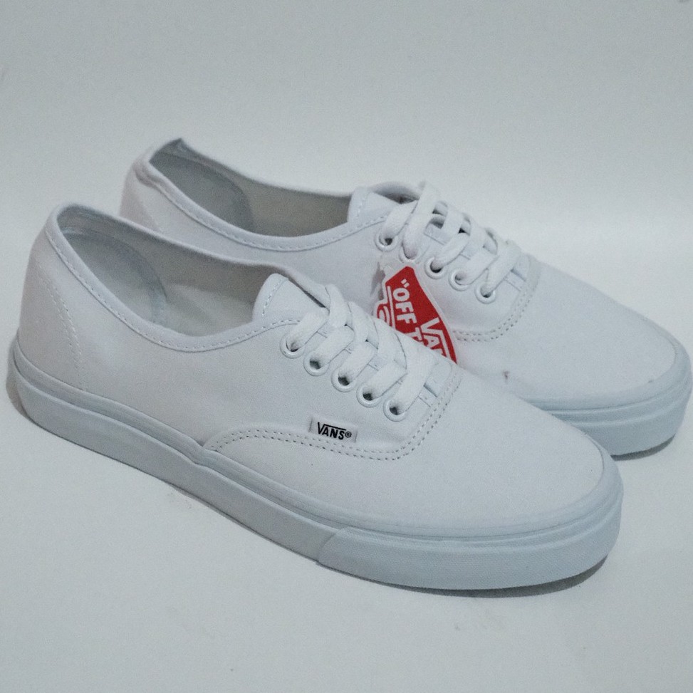 Jual Vans Authentic Full White / True White (ORIGINIAL) | Shopee Indonesia