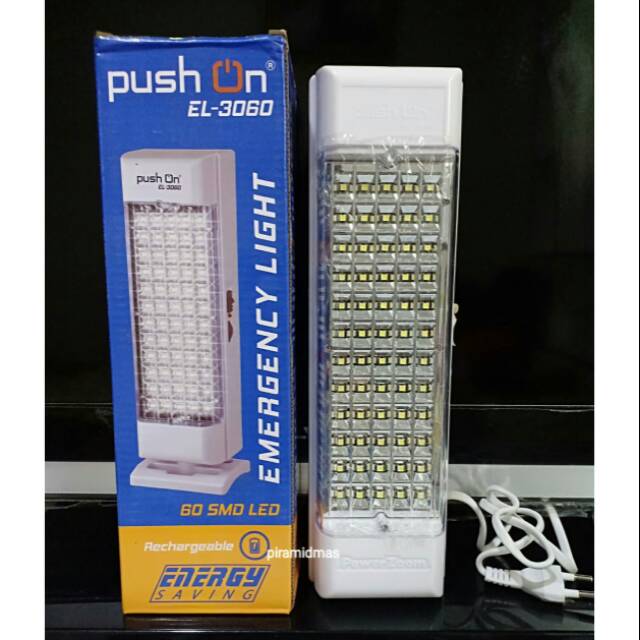 Jual Lampu Emergency Push On / Emergency Light Push On | Shopee Indonesia