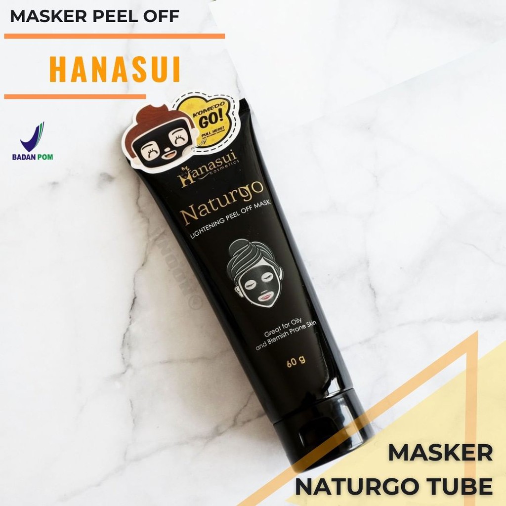 Jual Hanasui Masker Naturgo Tube 60gr | Shopee Indonesia