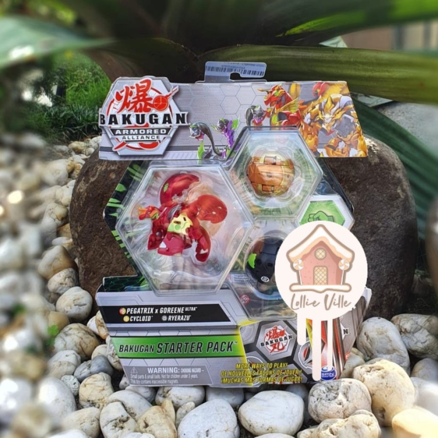 Jual Bakugan Armored Alliance Starter 3pk - Fused Pegatrix x Goreene Ultra | Shopee Indonesia