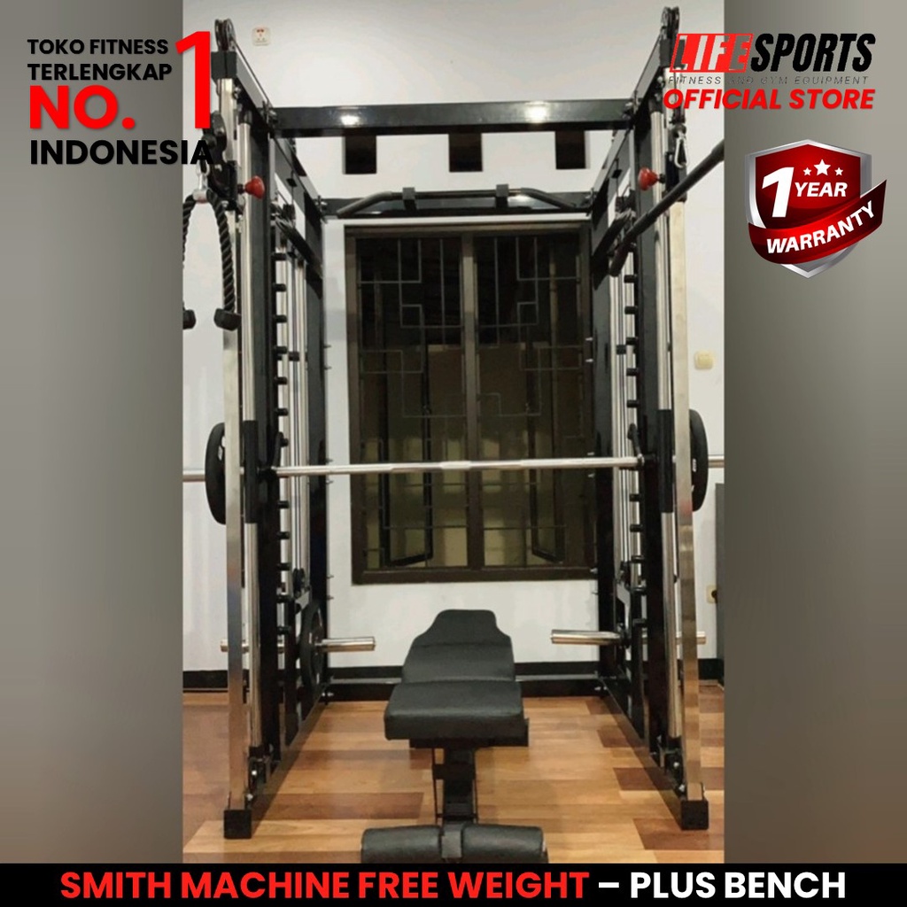 Jual LIFESPORTS - New Alat Olahraga Fitness Sport Gym Multi Homegym ...