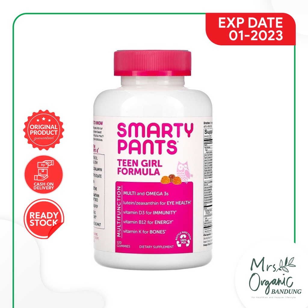 Jual Vitamin Suplement Anak Perempuan Smarty Pants Teen Girl Formula ...