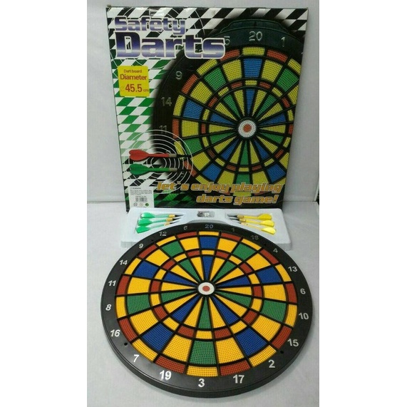 Jual SAFETY DARTS BOARD 45CM Indonesia|Shopee Indonesia