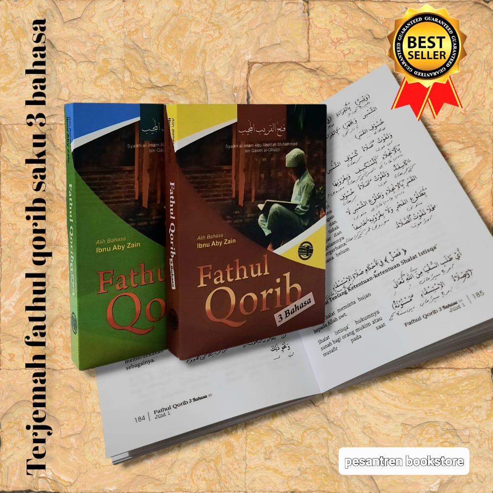 Jual FATHUL QORIB SAKU / Terjemah fathul qorib 3 bahasa 2 jilid / Fathul qorib makna pegon ...