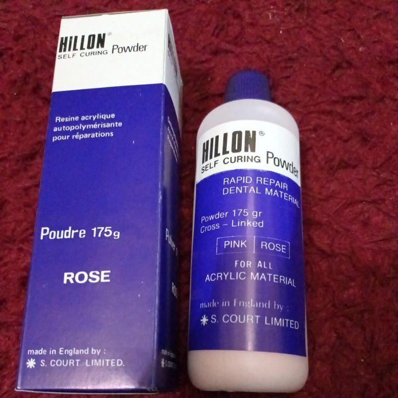 Jual Hillon powder self curing 175gr /bubuk Gigi Hillon Self Curing (SC ...