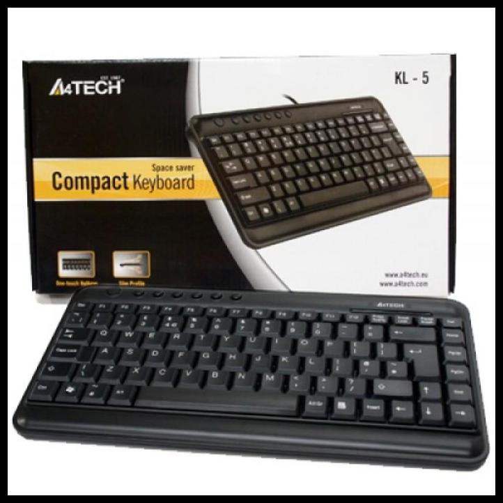 Jual Keyboard A4tech KL-5 Compact Multimedia X-Slim | Shopee Indonesia