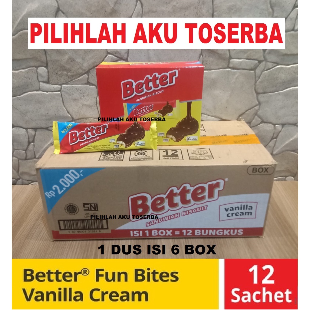 Jual Biskuit Roma Better Fun Bites 36 gr - (HARGA PER 1 DUS ISI 6 BOX ...