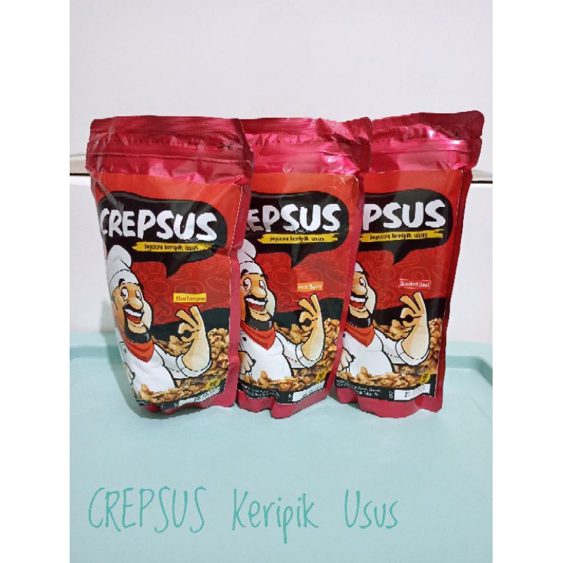 Jual CREPSUS KERIPIK USUS RENYAH JAJANAN MAKANAN RINGAN CAMILAN SNACK ...